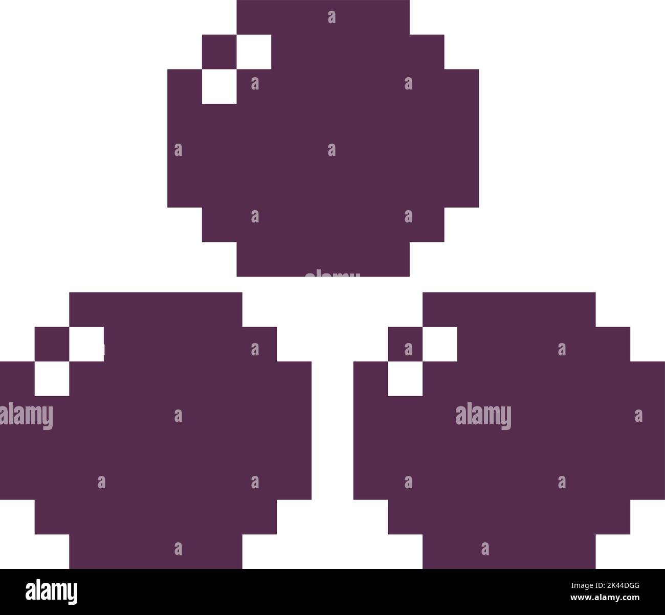 Vector pixel art weapon hi-res stock photography and images - Alamy