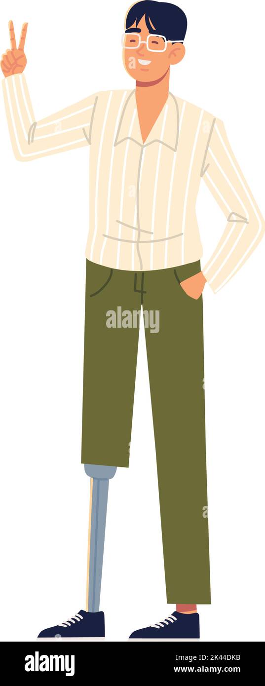 Artifical leg Cut Out Stock Images & Pictures - Alamy