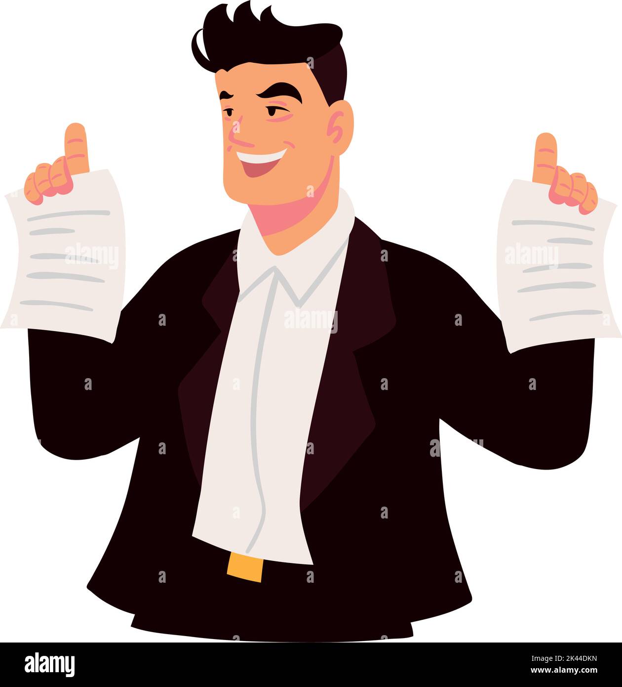 Smiling teacher icon cartoon Cut Out Stock Images & Pictures - Alamy