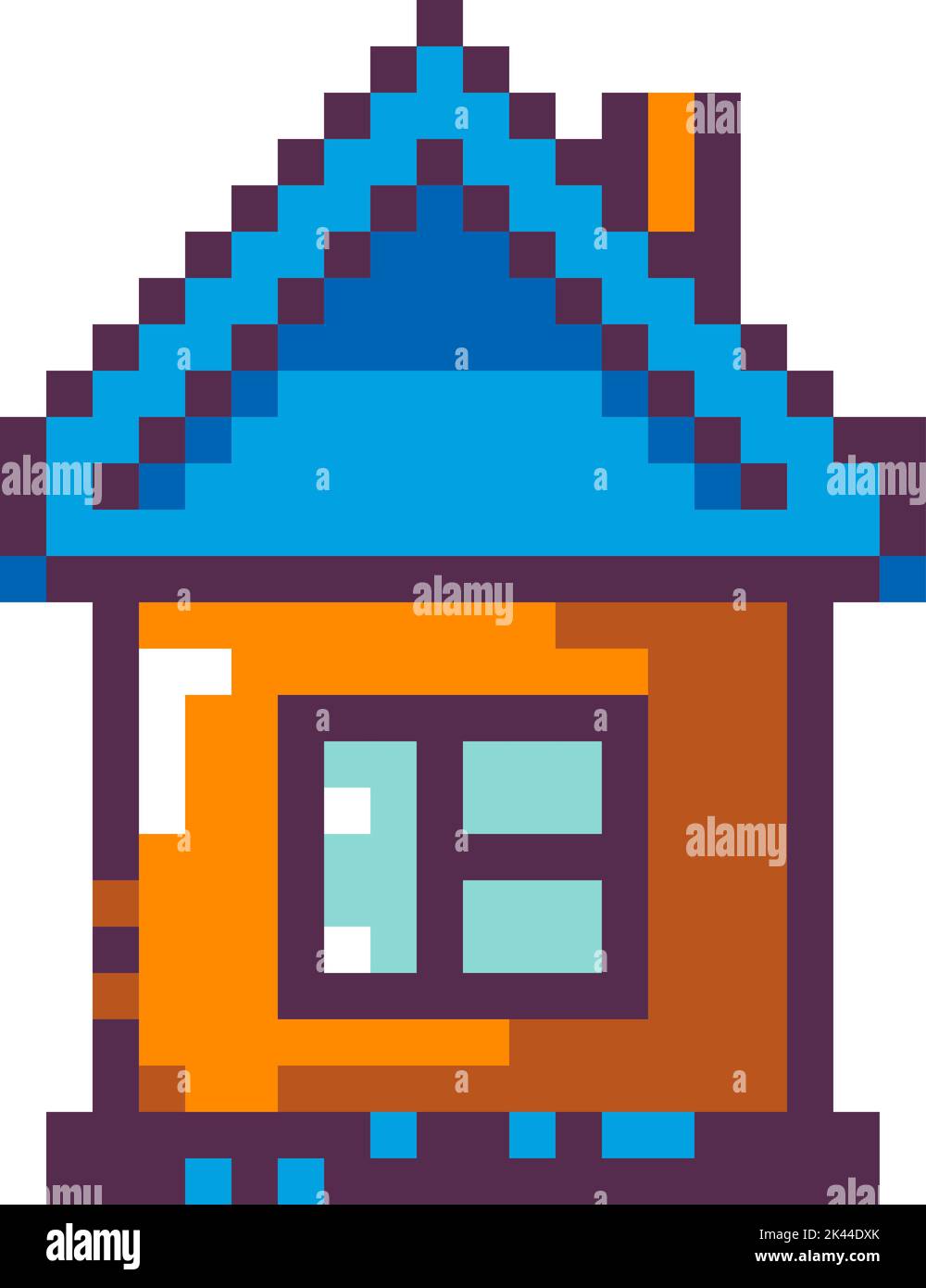 Pixelated window Stock Vector Images - Alamy