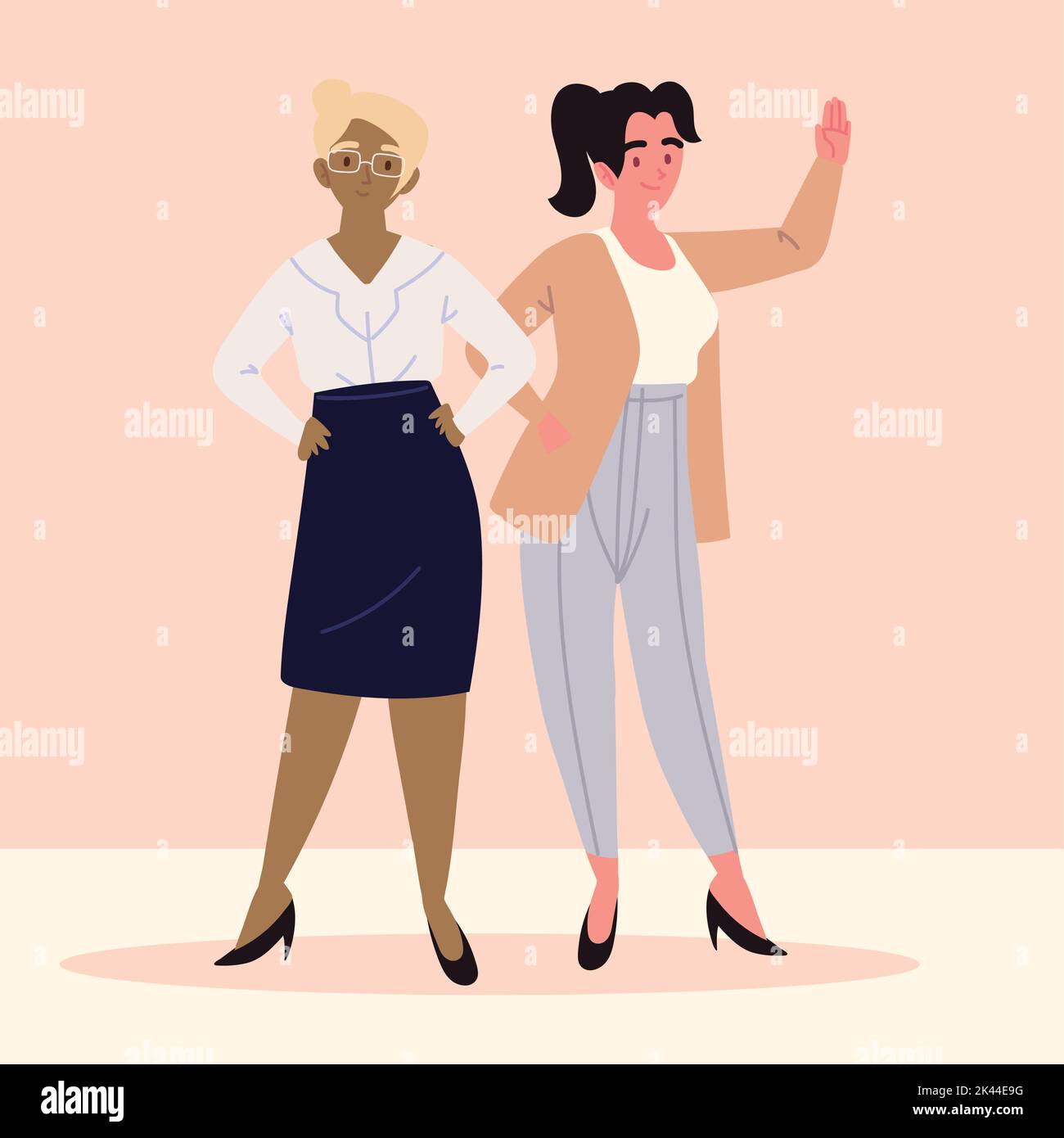 work employee women Stock Vector Image & Art - Alamy