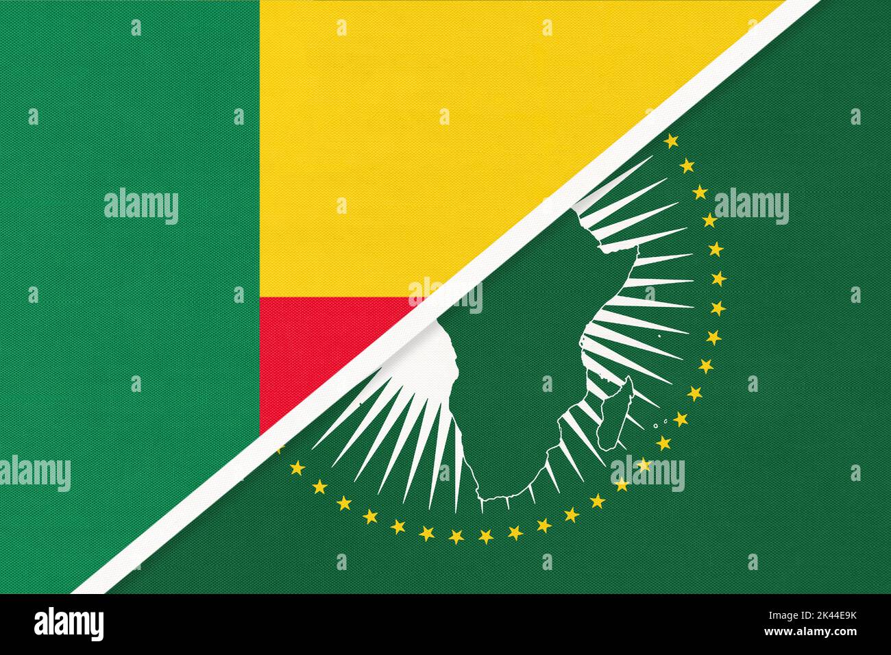 Benin national flag hi-res stock photography and images - Alamy