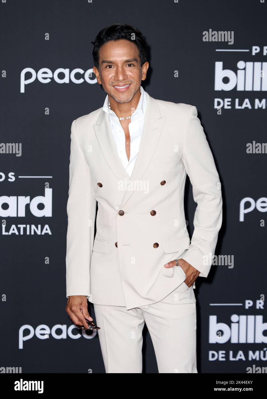 CORAL GABLES, FLORIDA - SEPTEMBER 29: Andres Rincon attends the 2022 Billboard Latin Music ...