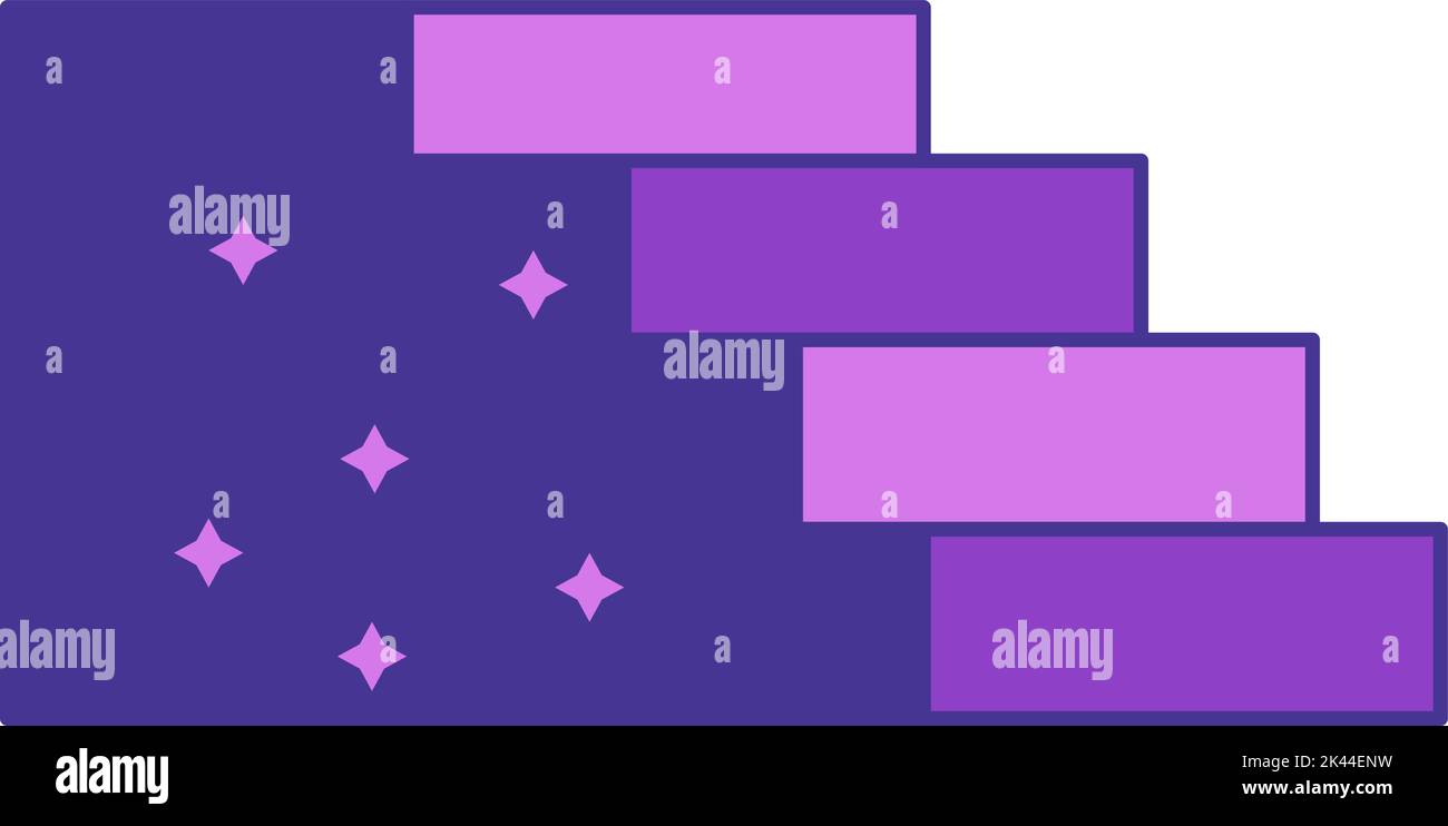 Psychology and development, stairs leading up Stock Vector Image & Art ...