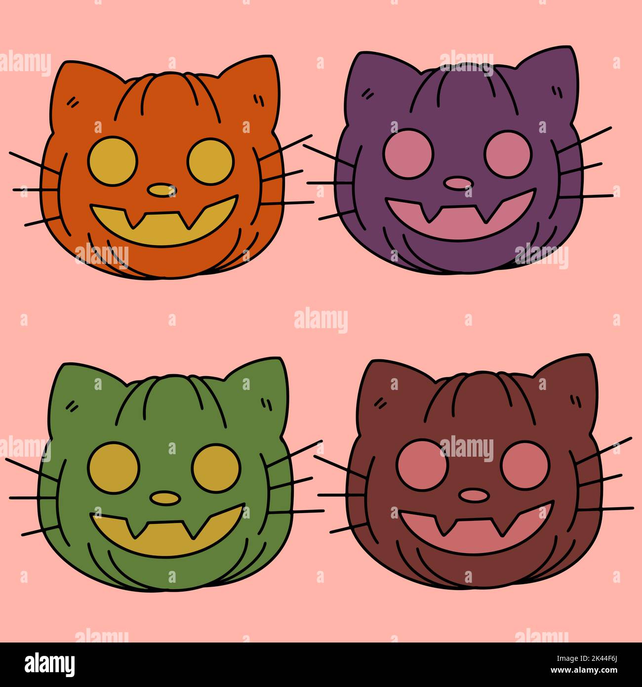 Scary cat art hi-res stock photography and images - Alamy