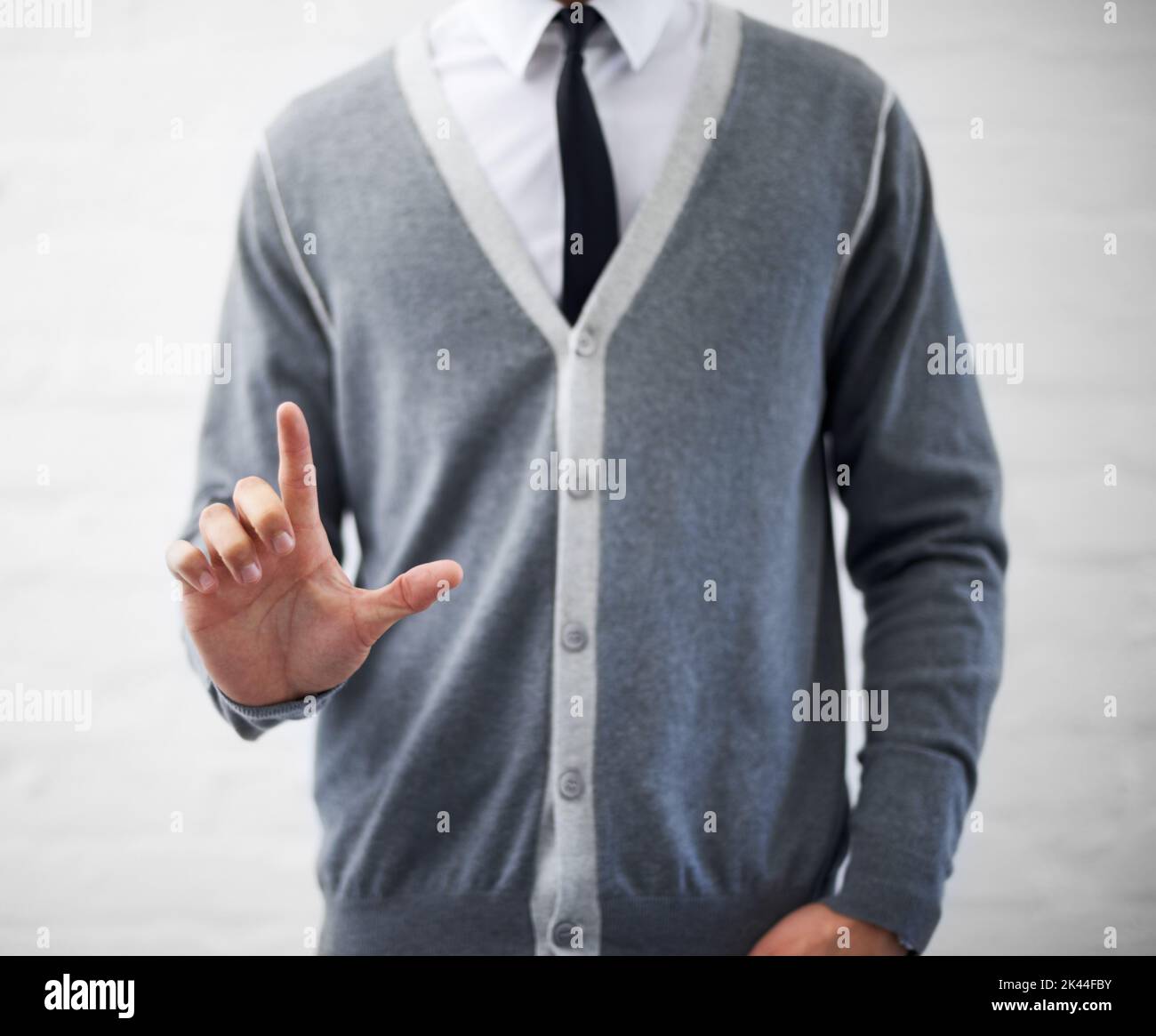Cropped hand man gesturing hi-res stock photography and images - Alamy