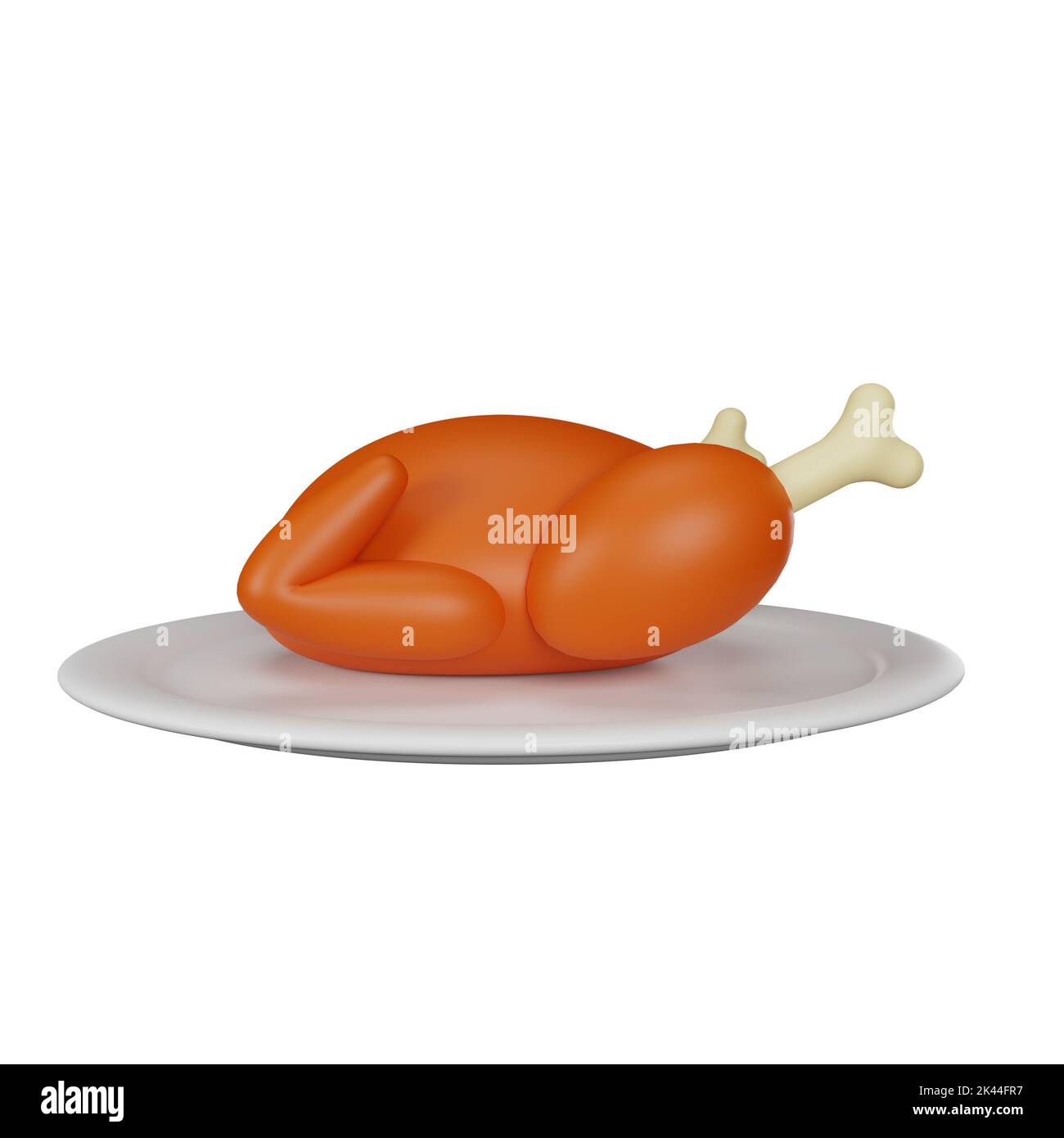 Roast turkey icon cartoon hi-res stock photography and images - Alamy