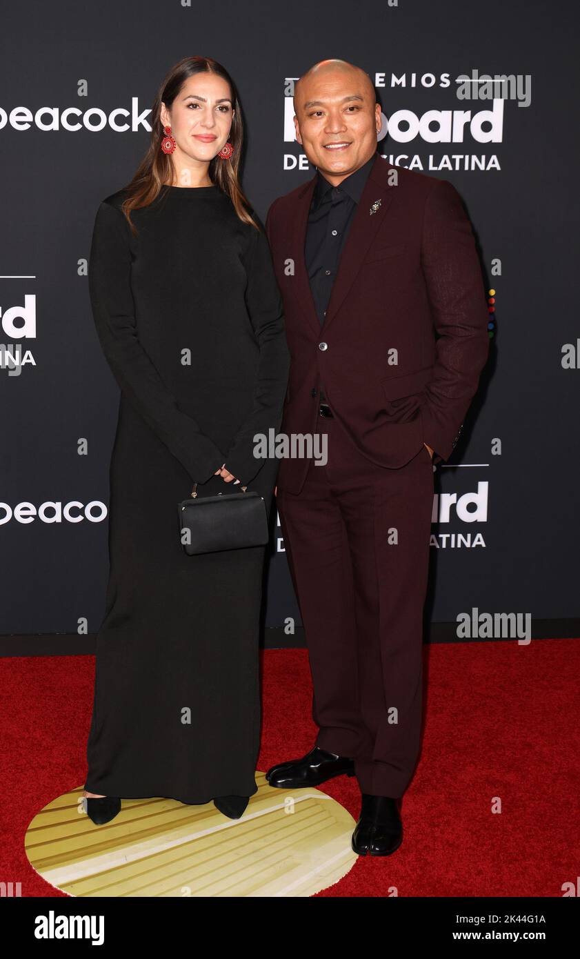 CORAL GABLES, FLORIDA - SEPTEMBER 29: Dana Droppo and Mike Van attend ...