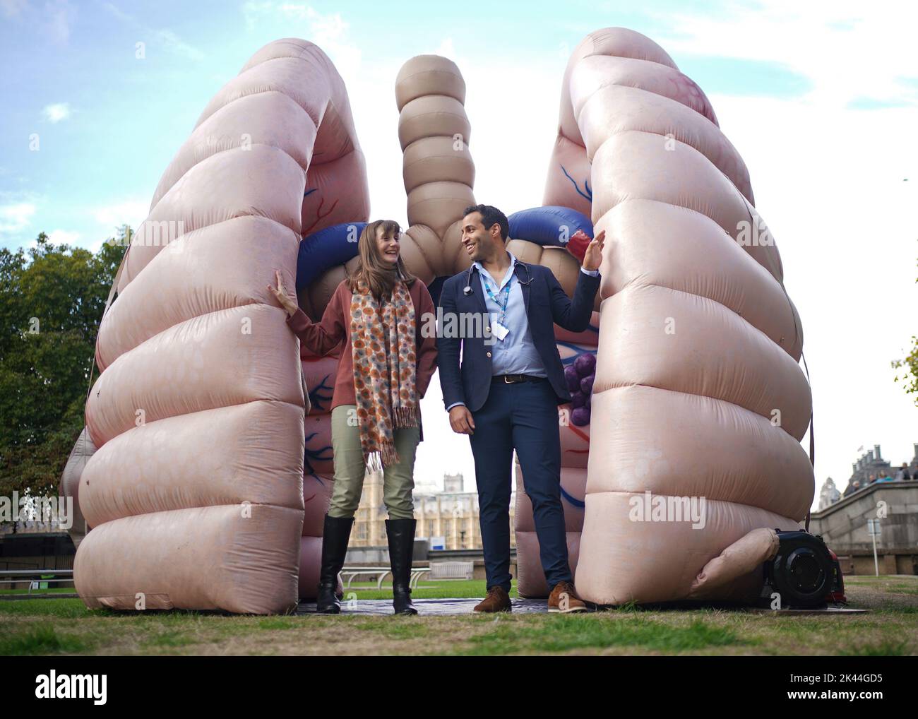 Cathy Brokenshire, a patron for Roy Castle Lung Foundation and widow of James Brokenshire MP ...