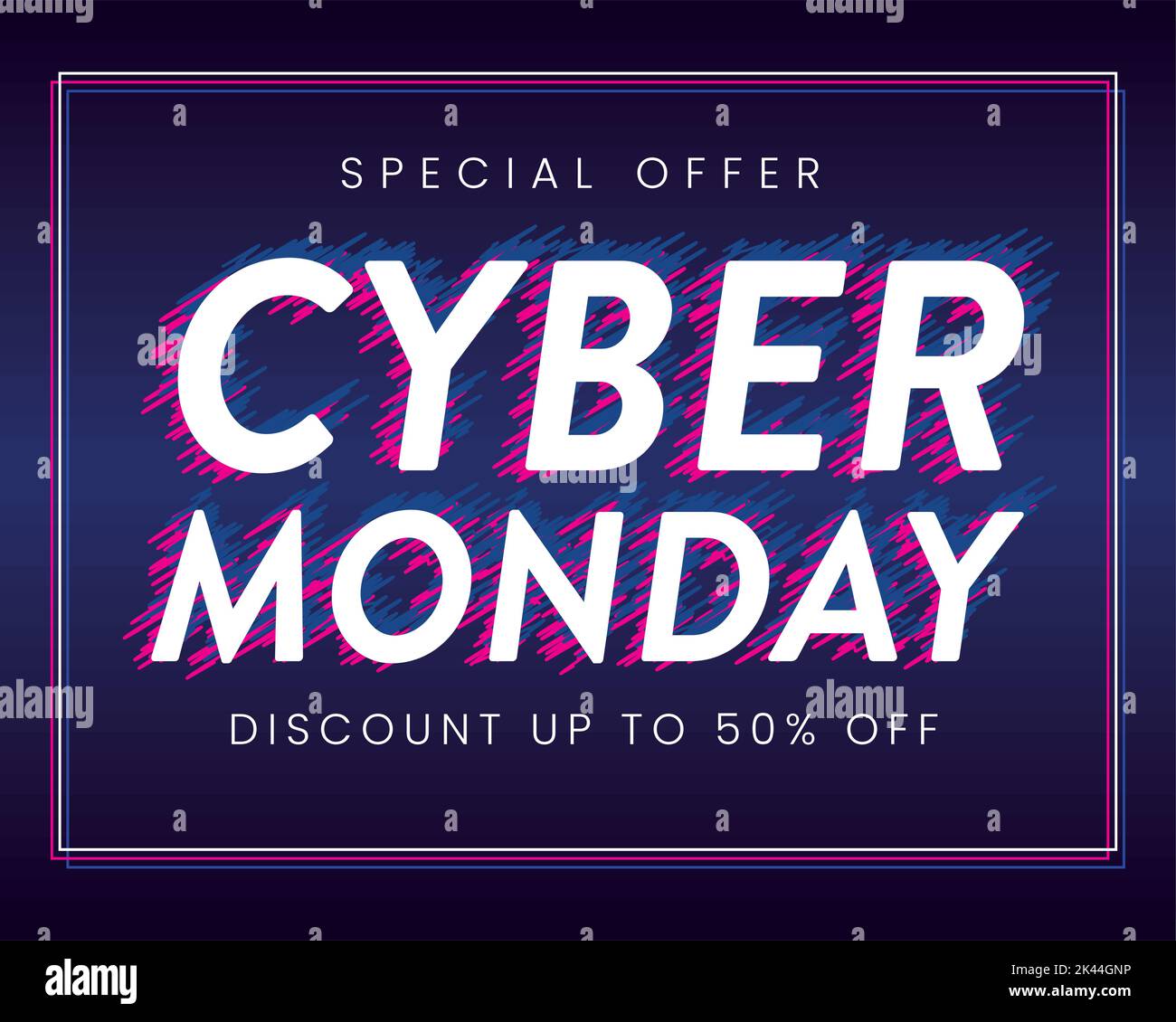 cyber monday discount up to Stock Vector Image & Art - Alamy