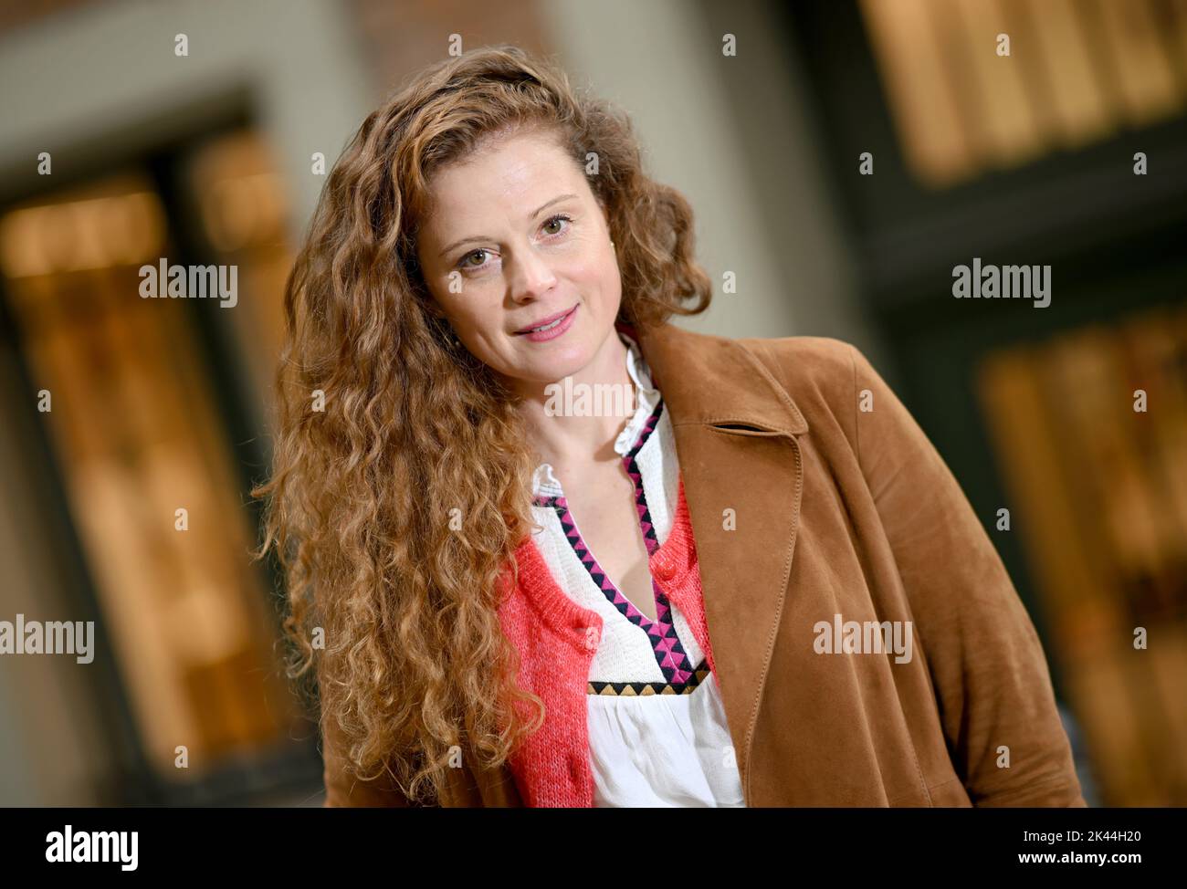 Berlin, Germany. 28th Sep, 2022. Actress Anja Antonowicz at an ...