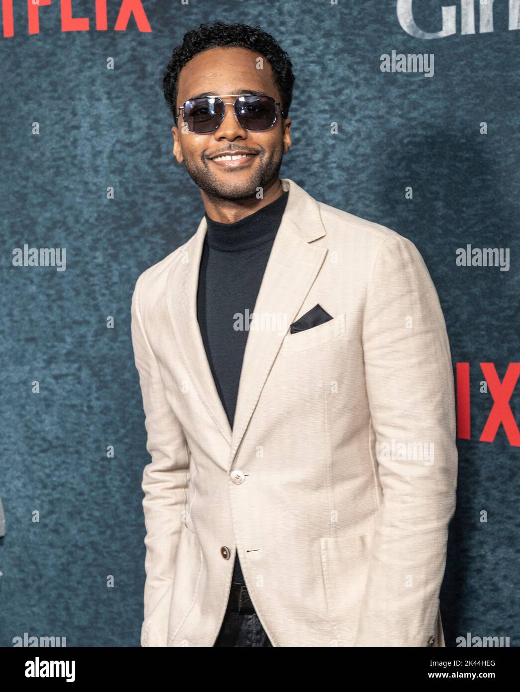 New York, NY - September 29, 2022: Dalmar Abuzeid attends Luckiest Girl ...