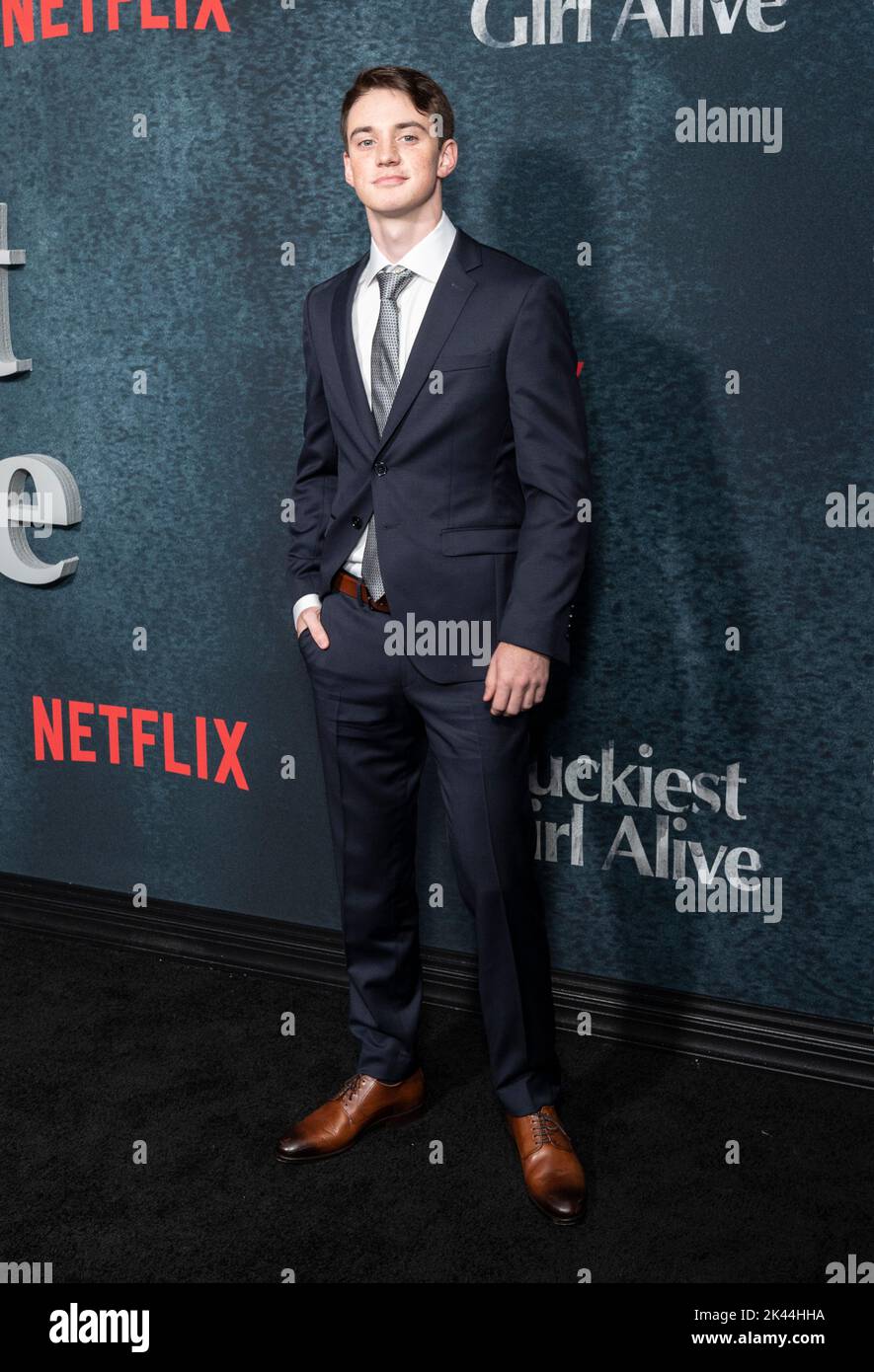 New York, NY - September 29, 2022: David Webster attends Luckiest Girl ...