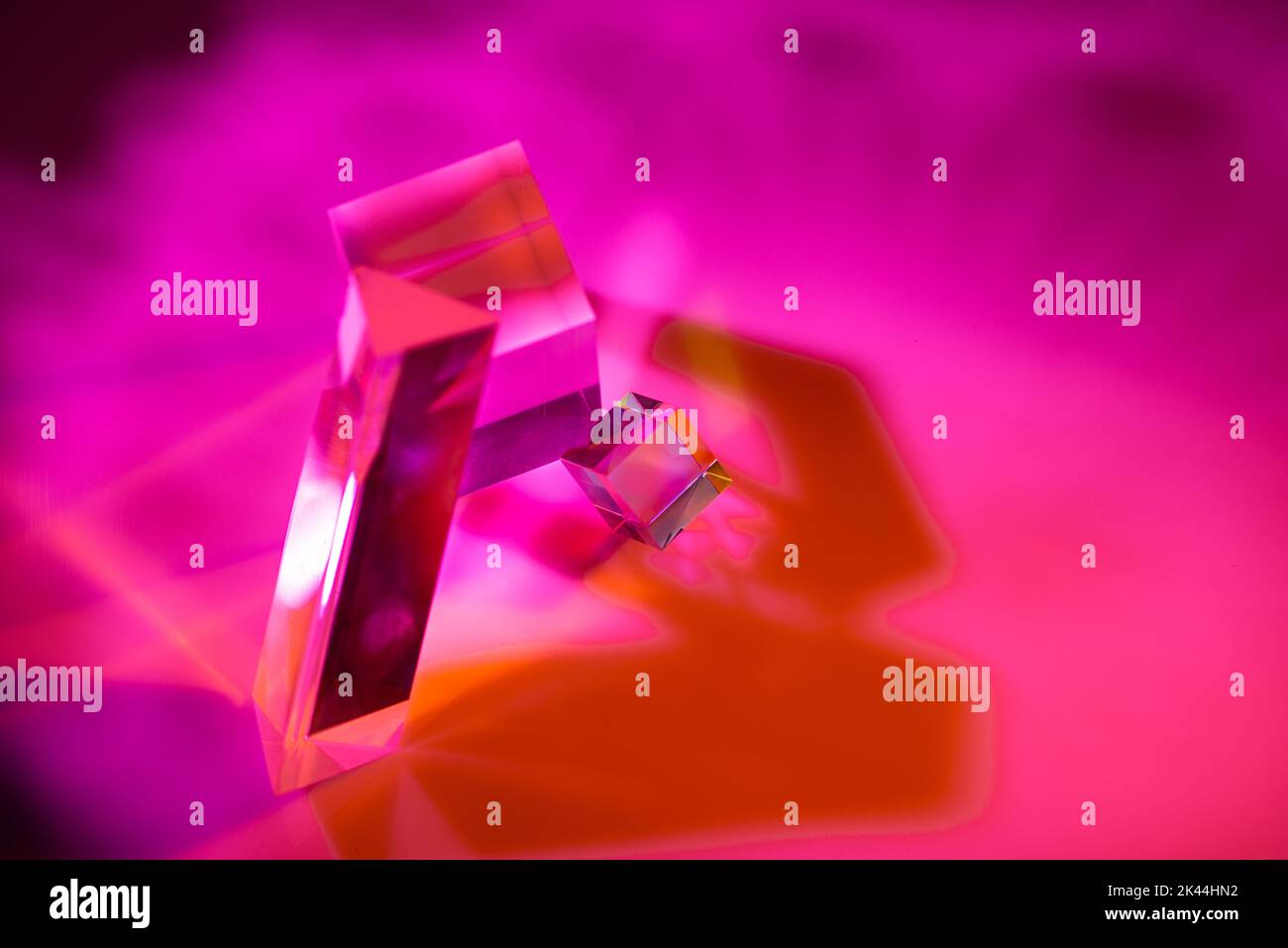Light dispersion prism hi-res stock photography and images - Alamy