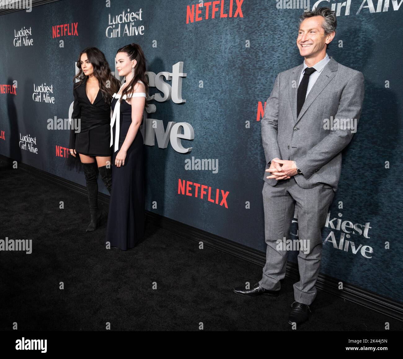 New York, NY - September 29, 2022: Mila Kunis and Chiara Aurella and ...