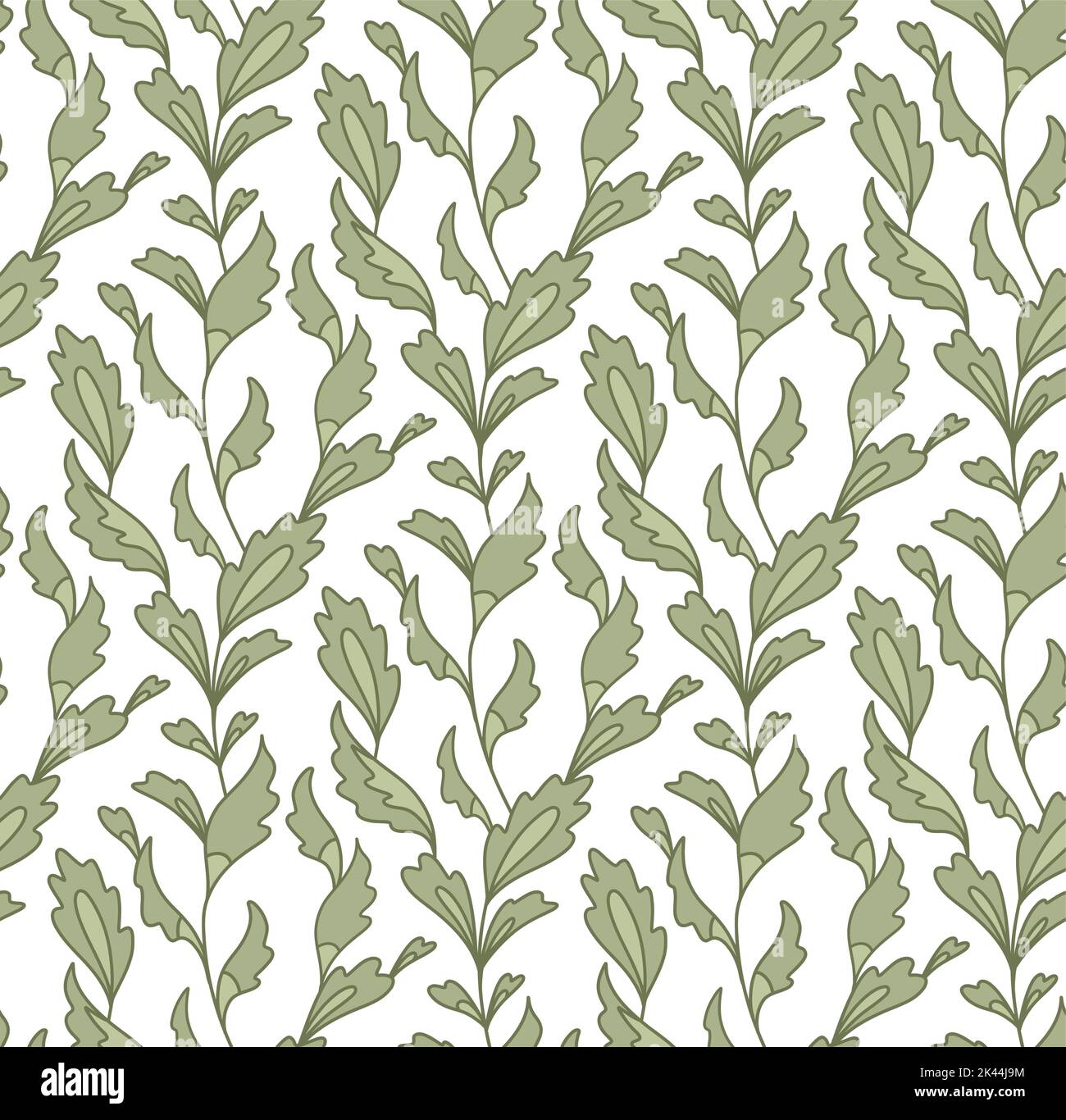 Vector seamless texture with sagebrush branches on a white background ...