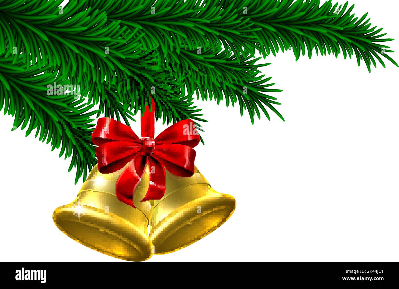 Retro christmas bells clip art hi-res stock photography and images - Alamy