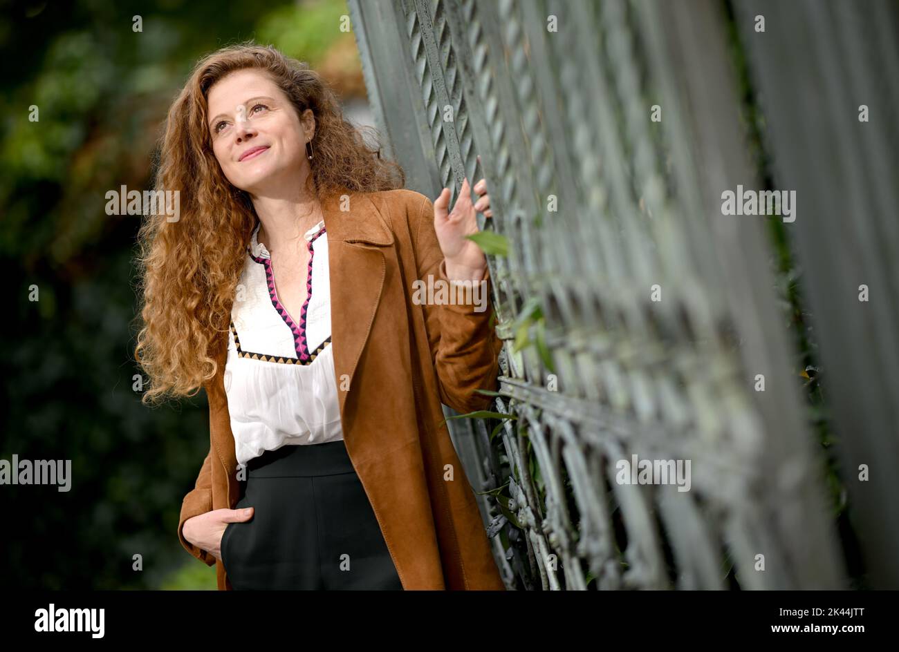 Berlin, Germany. 28th Sep, 2022. Actress Anja Antonowicz at an ...