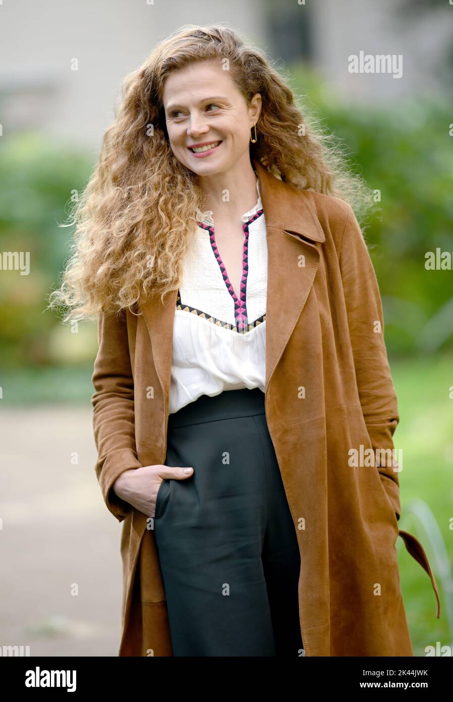 Berlin, Germany. 28th Sep, 2022. Actress Anja Antonowicz at an ...
