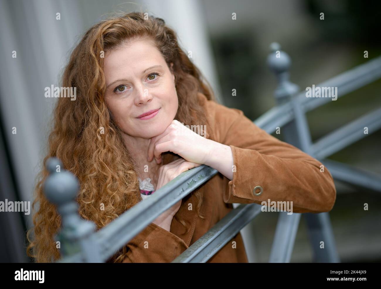 Berlin, Germany. 28th Sep, 2022. Actress Anja Antonowicz at an ...