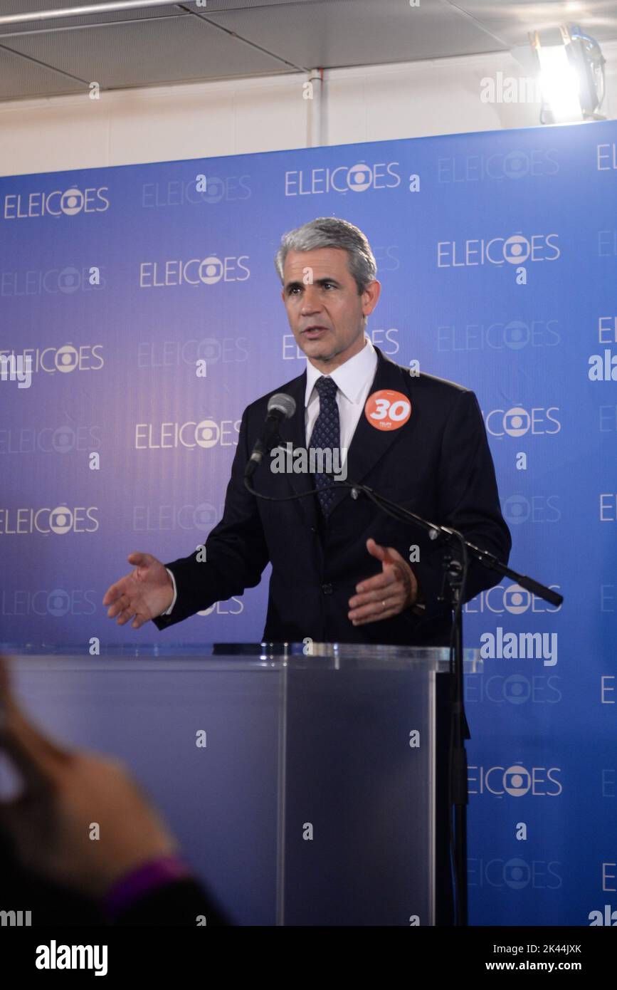 Rio De Janeiro, Brazil. 30th Sep, 2022. Luiz Felipe D?Ávila during the ...