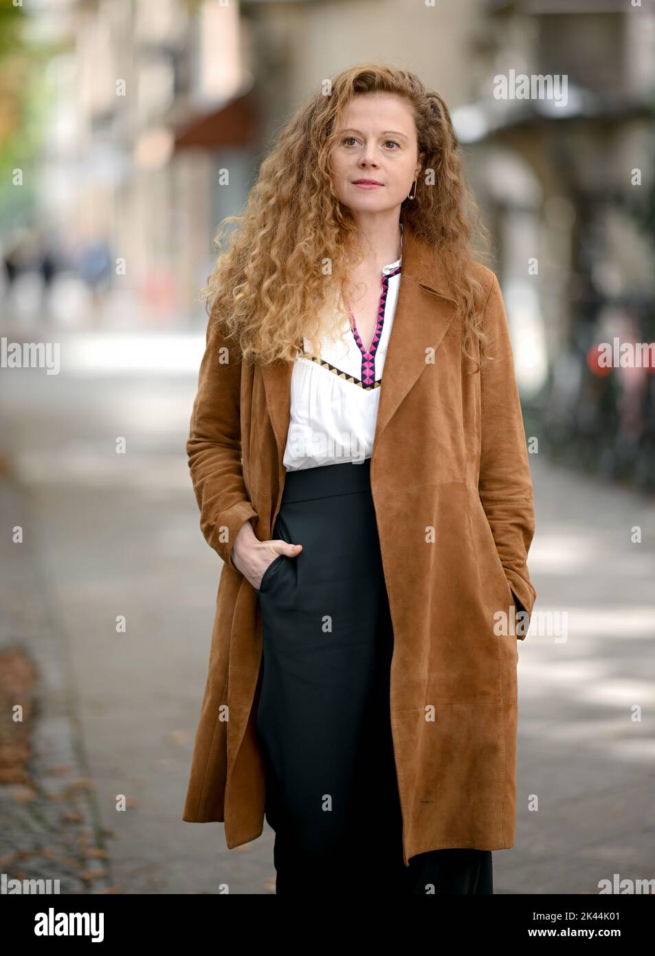 Berlin, Germany. 28th Sep, 2022. Actress Anja Antonowicz at an ...