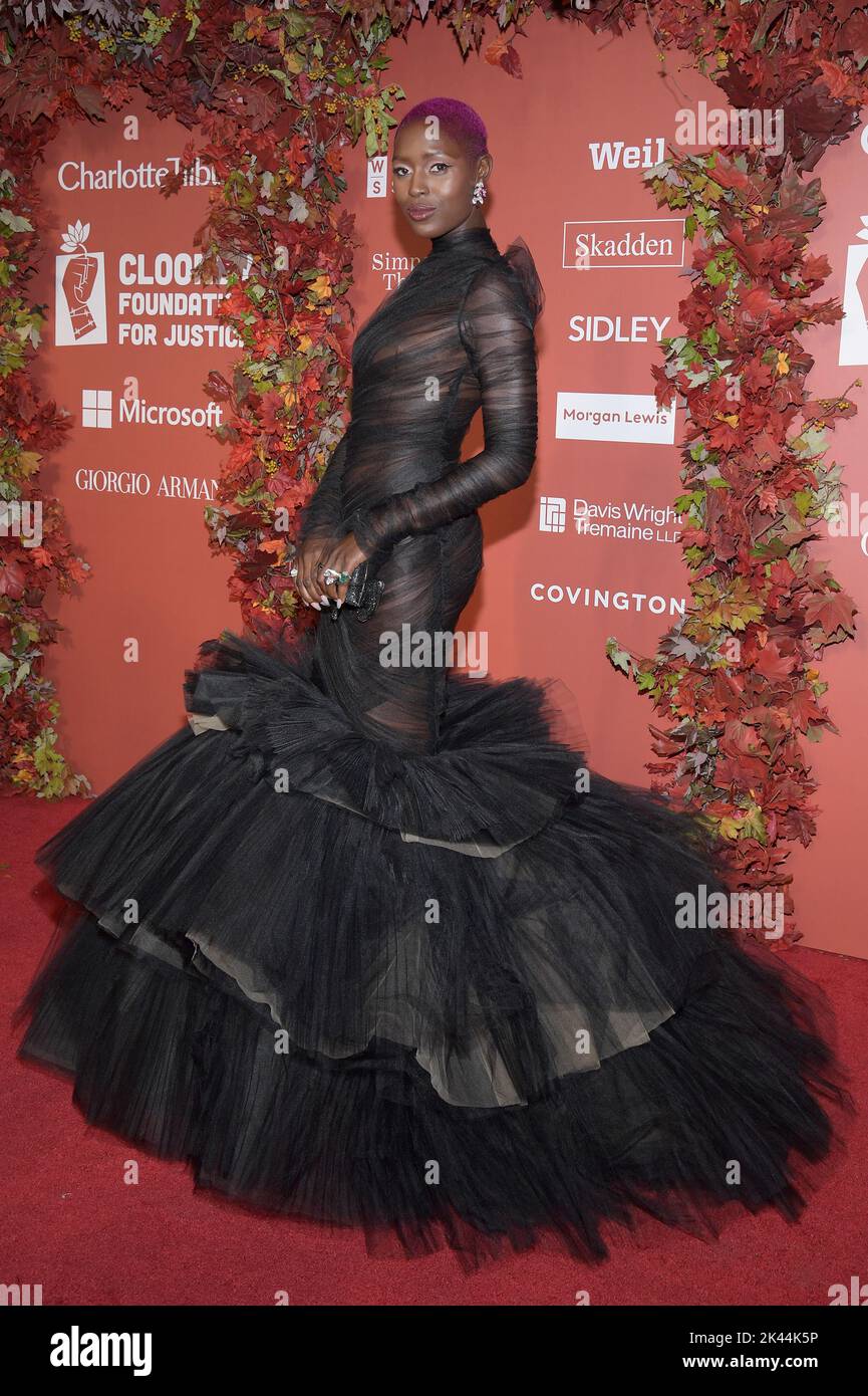 New York, NY, September 29, 2022. Jodie Turner-Smith attends the Albie ...