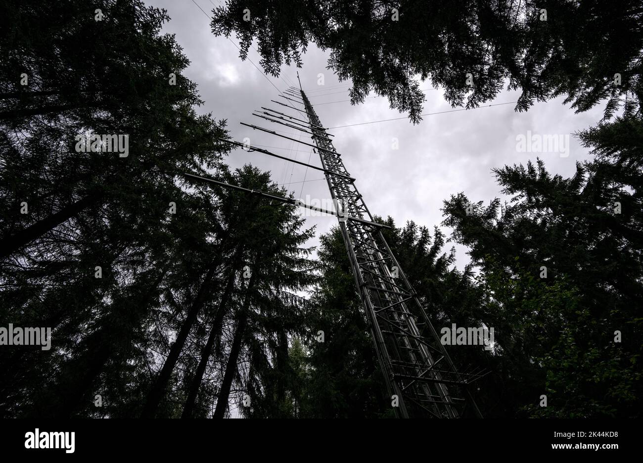 Research station ICOS in Hyltemossa in the forest outside Perstorp ...