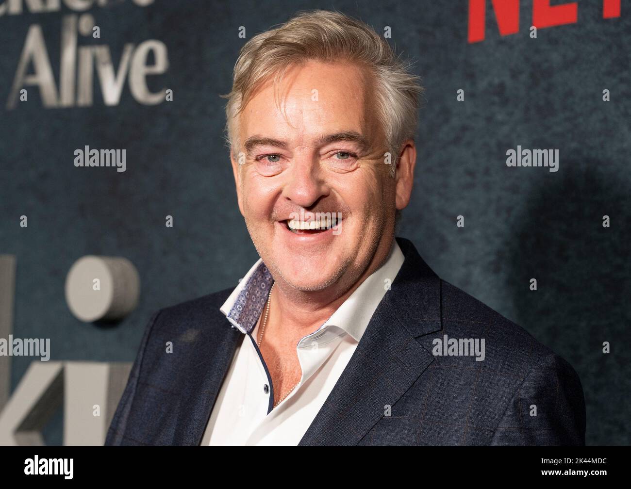 New York, US, September 29, 2022. Mike Barker attends Luckiest Girl ...