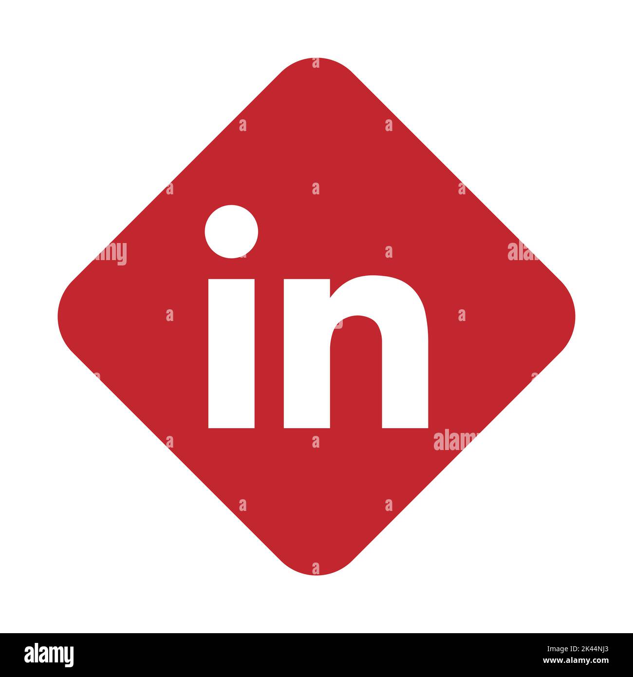 LinkedIn social media app icon Stock Vector Image & Art - Alamy