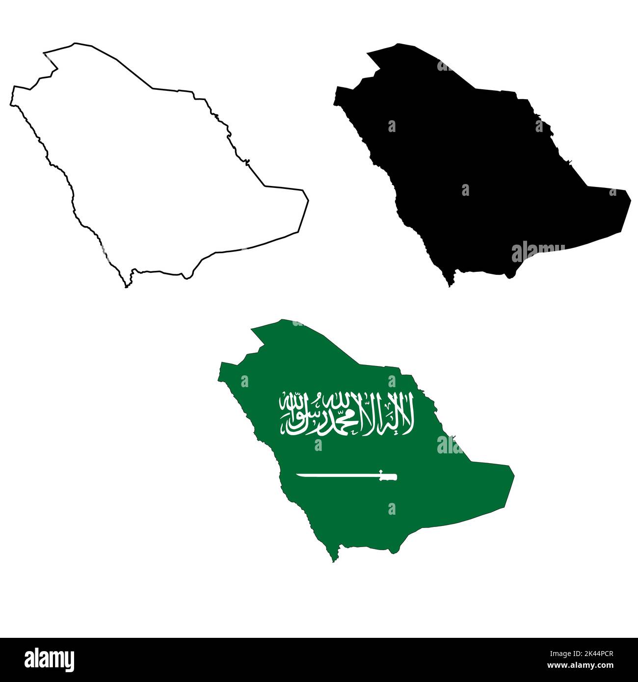 Map of Saudi Arabia with flag. Flag of Saudi Arabia maps territory ...
