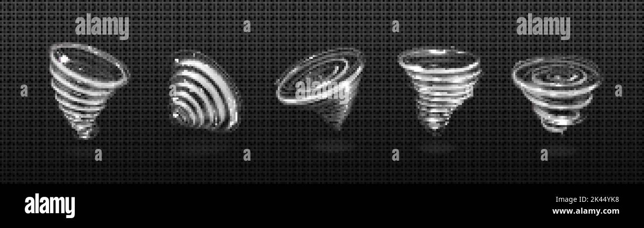 Tornado wind realistic png illustration isolated on transparent ...