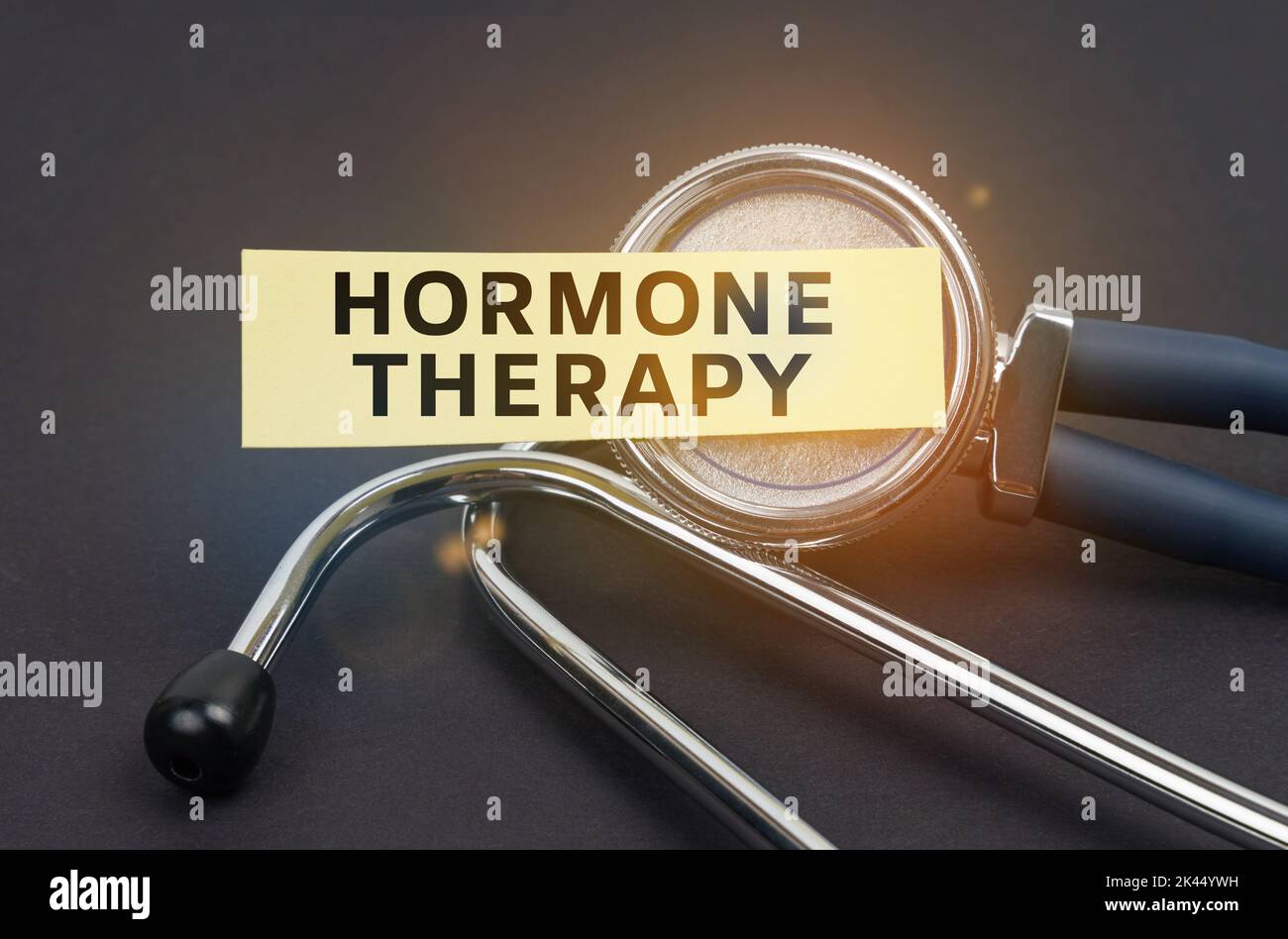 Endocrine system black background hi-res stock photography and images ...