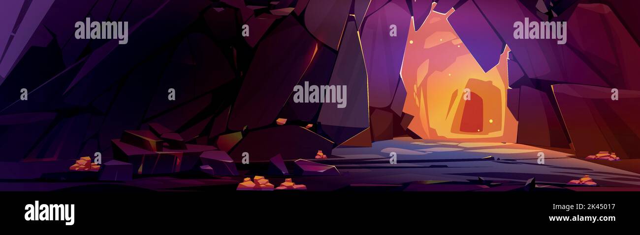 Goldmine view Stock Vector Images - Alamy