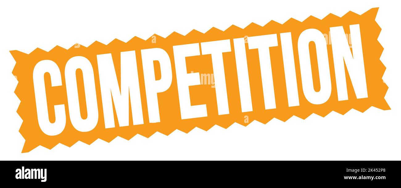 Competition sticker sign on Cut Out Stock Images & Pictures - Alamy
