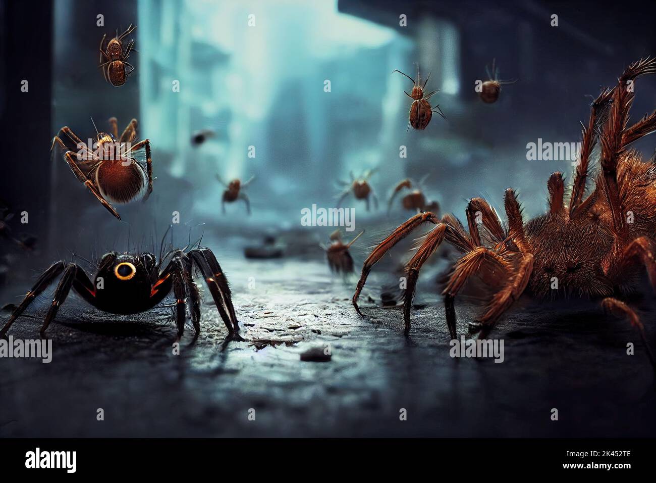 Primeval Giant Spiders