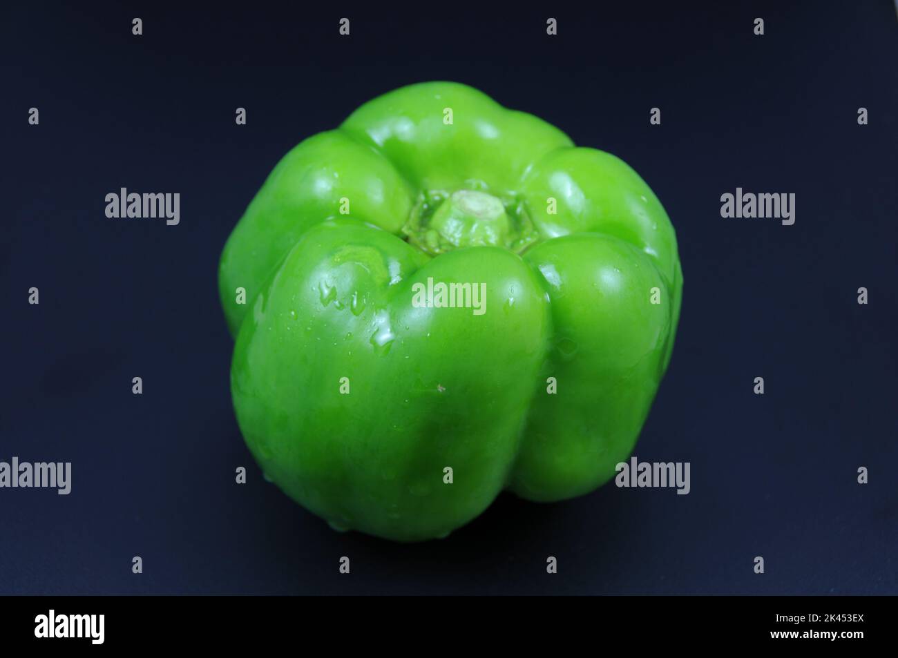Green pepper - Stock Image Stock Photo - Alamy