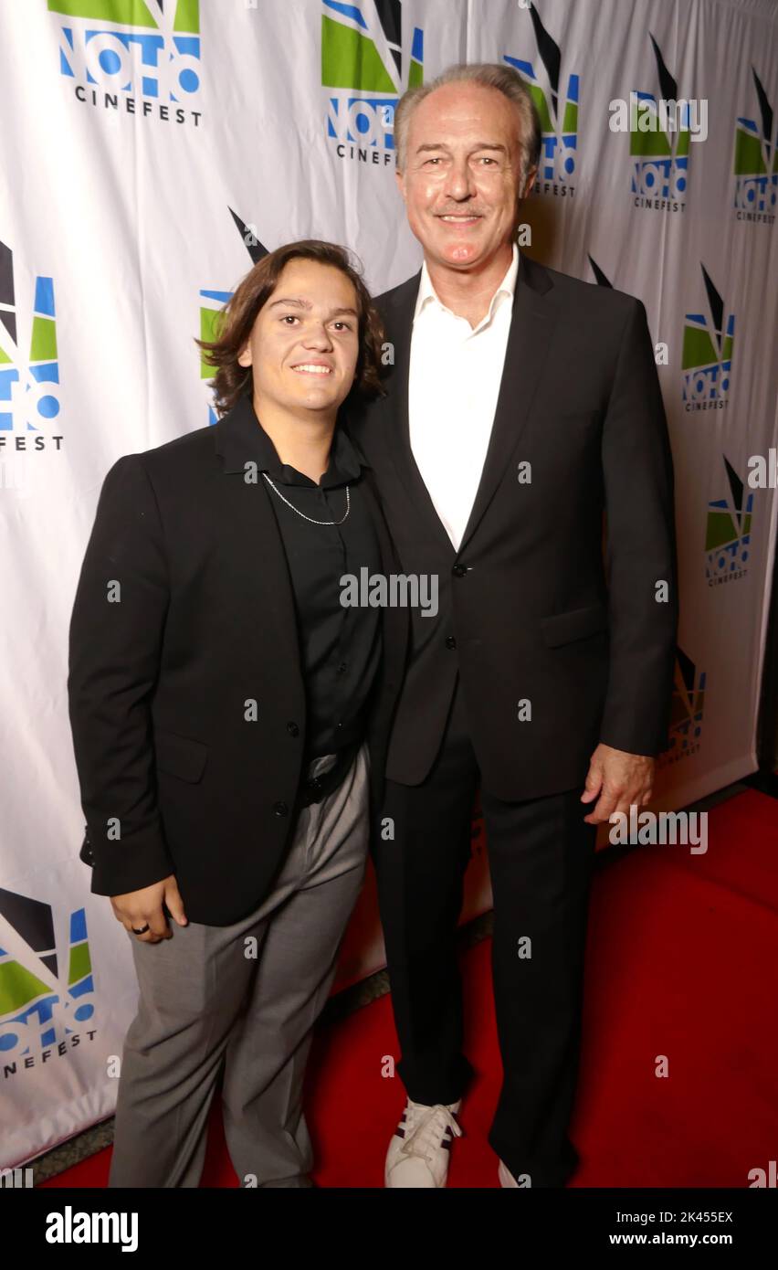 Glendale, California, USA 29th September 2022 Actor Alex Keever and ...