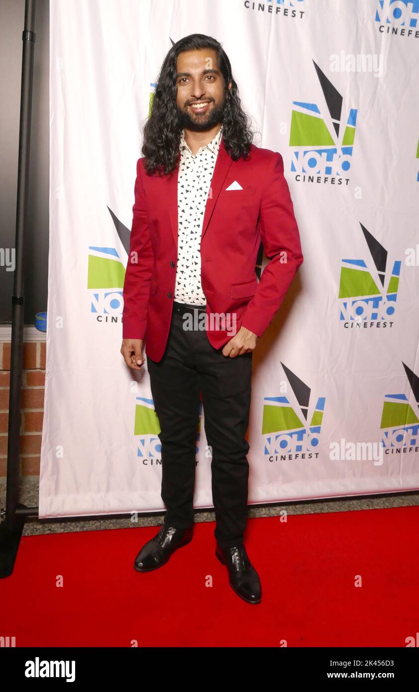 Glendale, California, USA 29th September 2022 Actor Muneeb Rehman ...