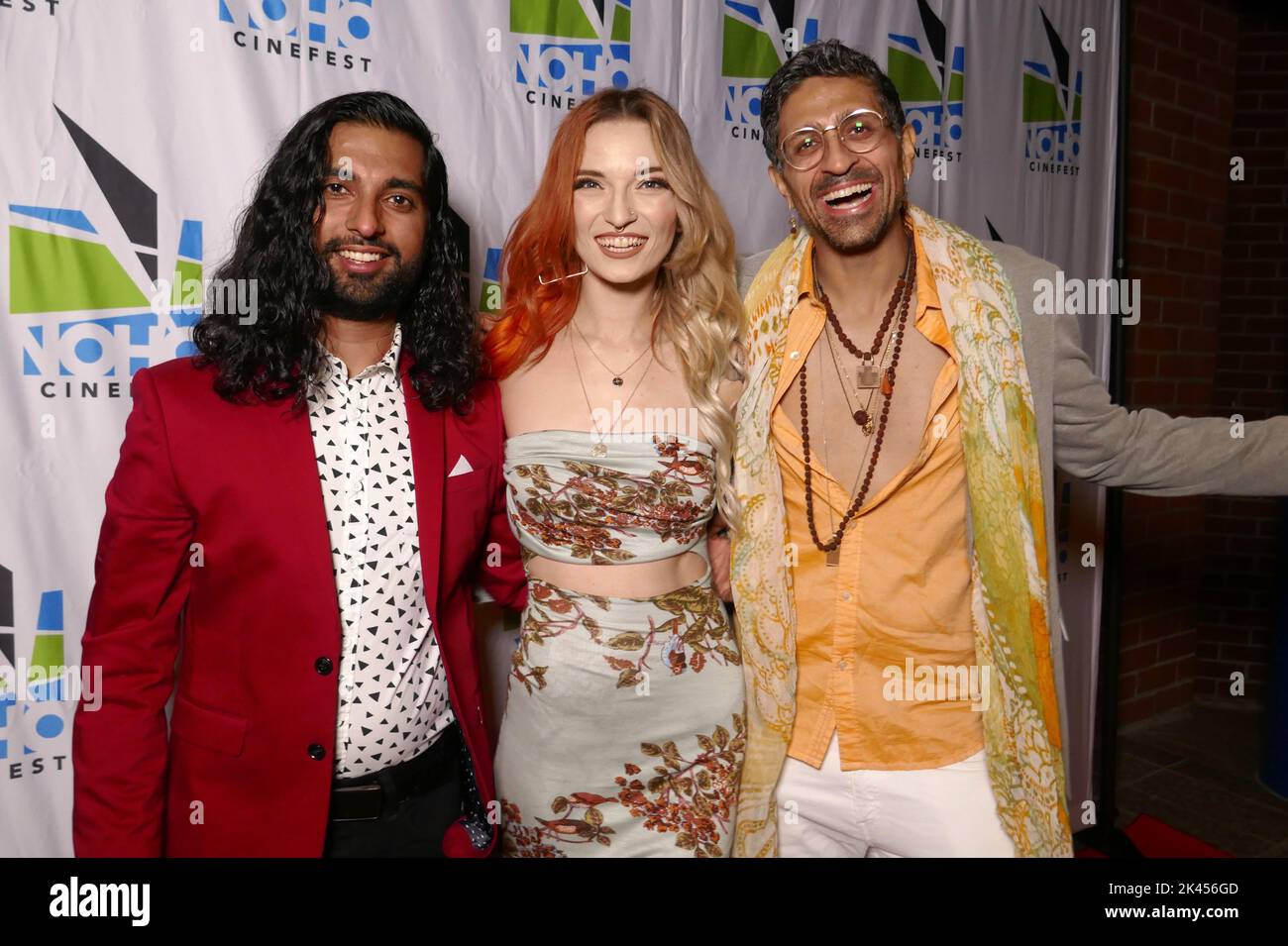 Glendale, California, USA 29th September 2022 Actor Muneeb Rehman and ...
