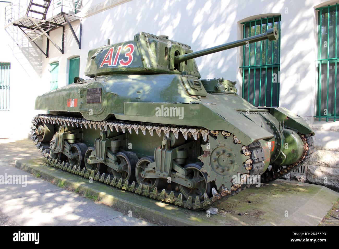 The World War Two tank monument in downtown Vancouver Stock Photo - Alamy