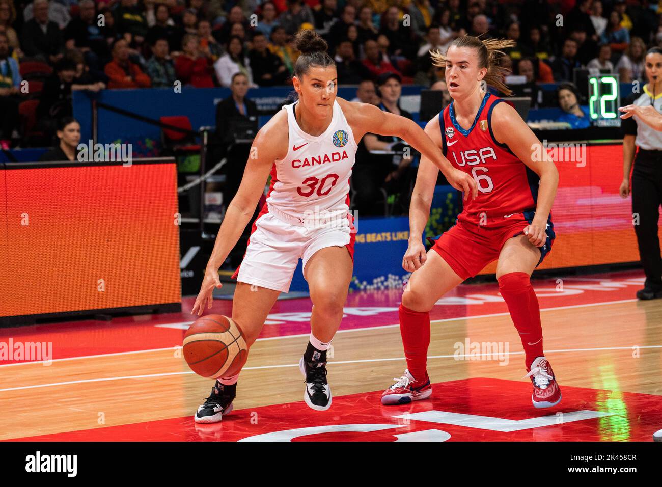 September 30, 2022, Sydney, New South Wales, Australia: FIBA Womens ...