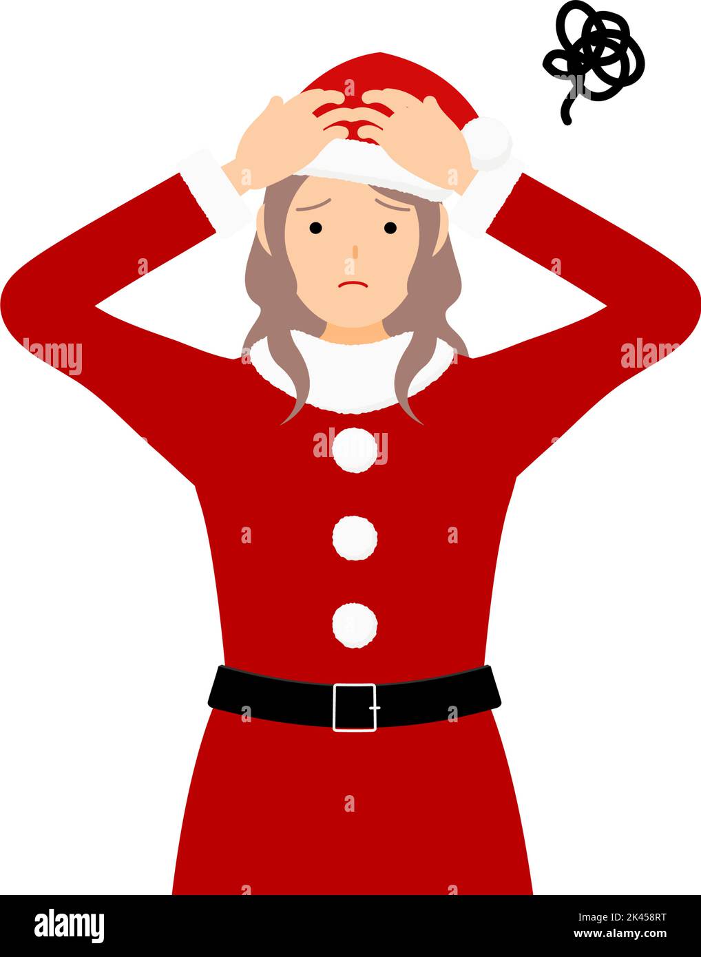 Trouble distress Stock Vector Images - Alamy