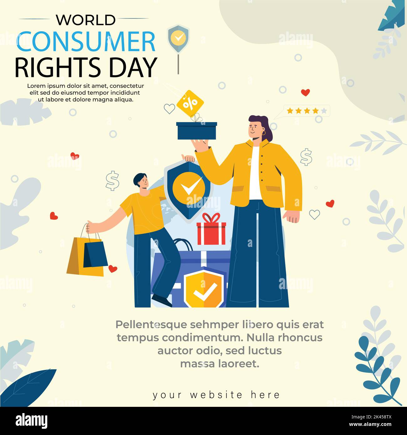 Consumer Rights And Responsibilities Poster