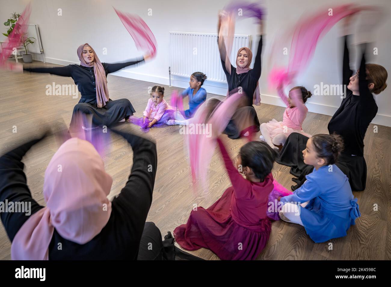 London, UK. 30th September, 2022. Muslim Ballet School. Grace & Poise ...