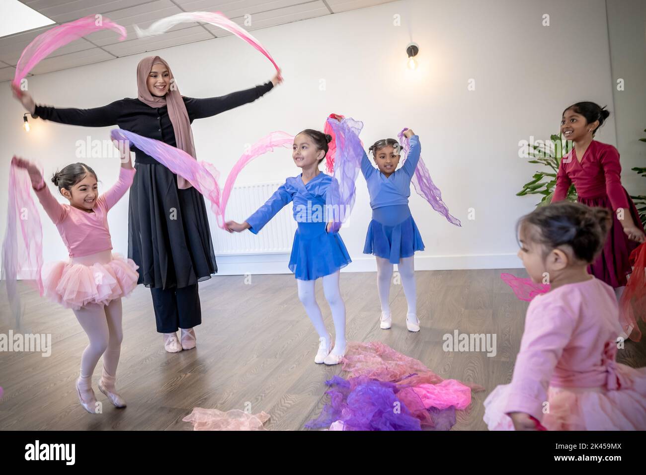 London, UK. 30th September, 2022. Muslim Ballet School. Grace & Poise ...