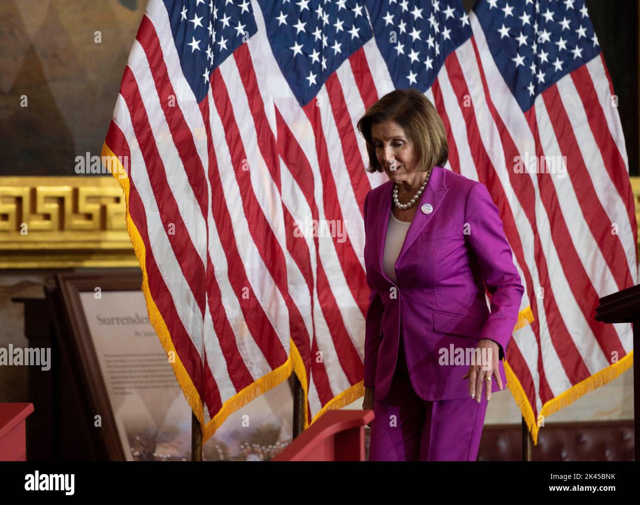 Washington, DC, Sept. 29, 2022. Speaker of the United States House of ...