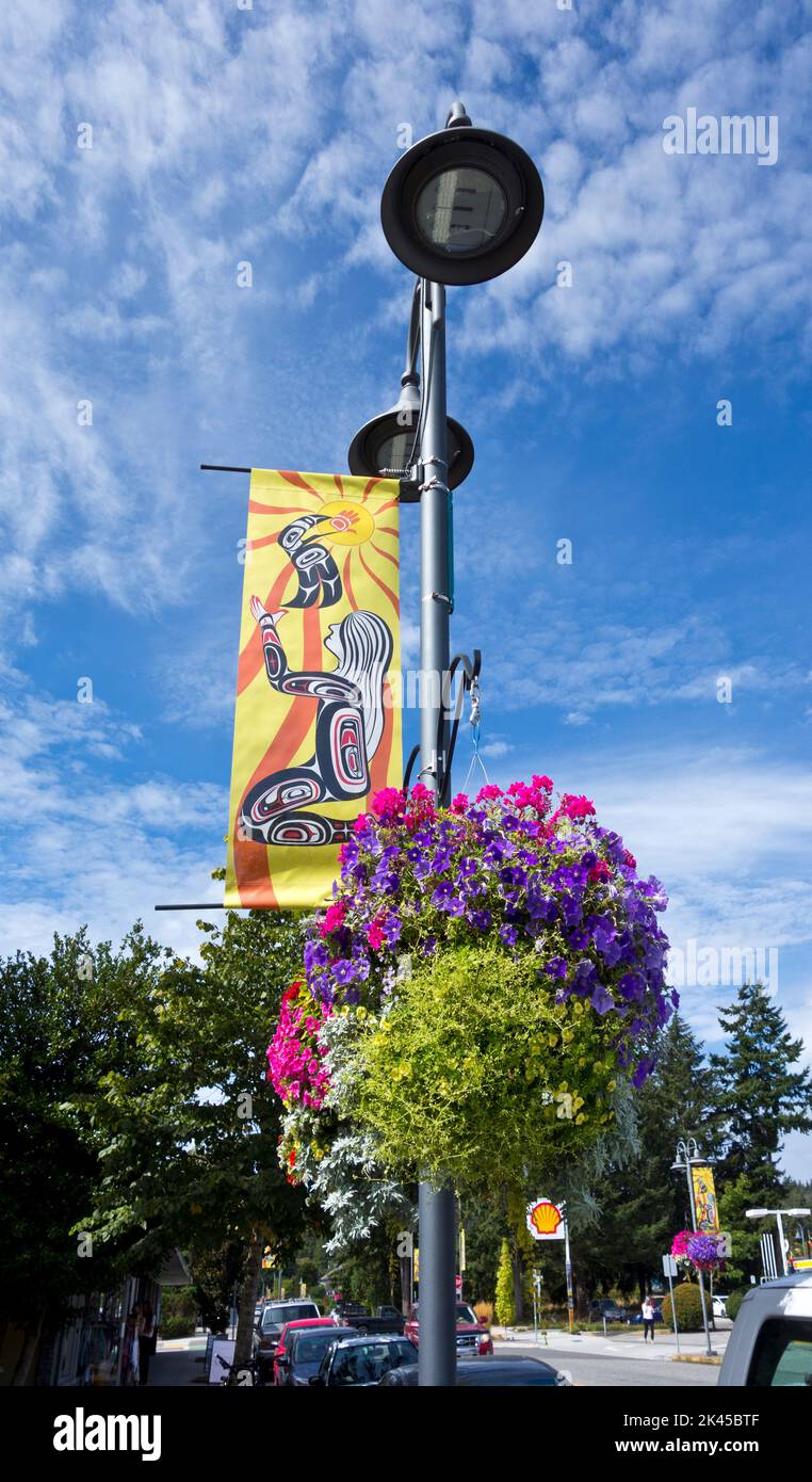 Cultural Art Lamp Post Flags Banners Lamppost Banners Thistle