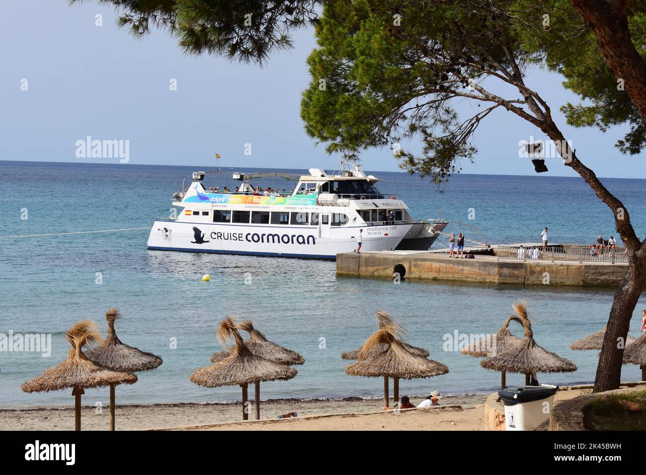 The 'Mallorca Cat' is a catamaran boat provided sea trips and tours and ...
