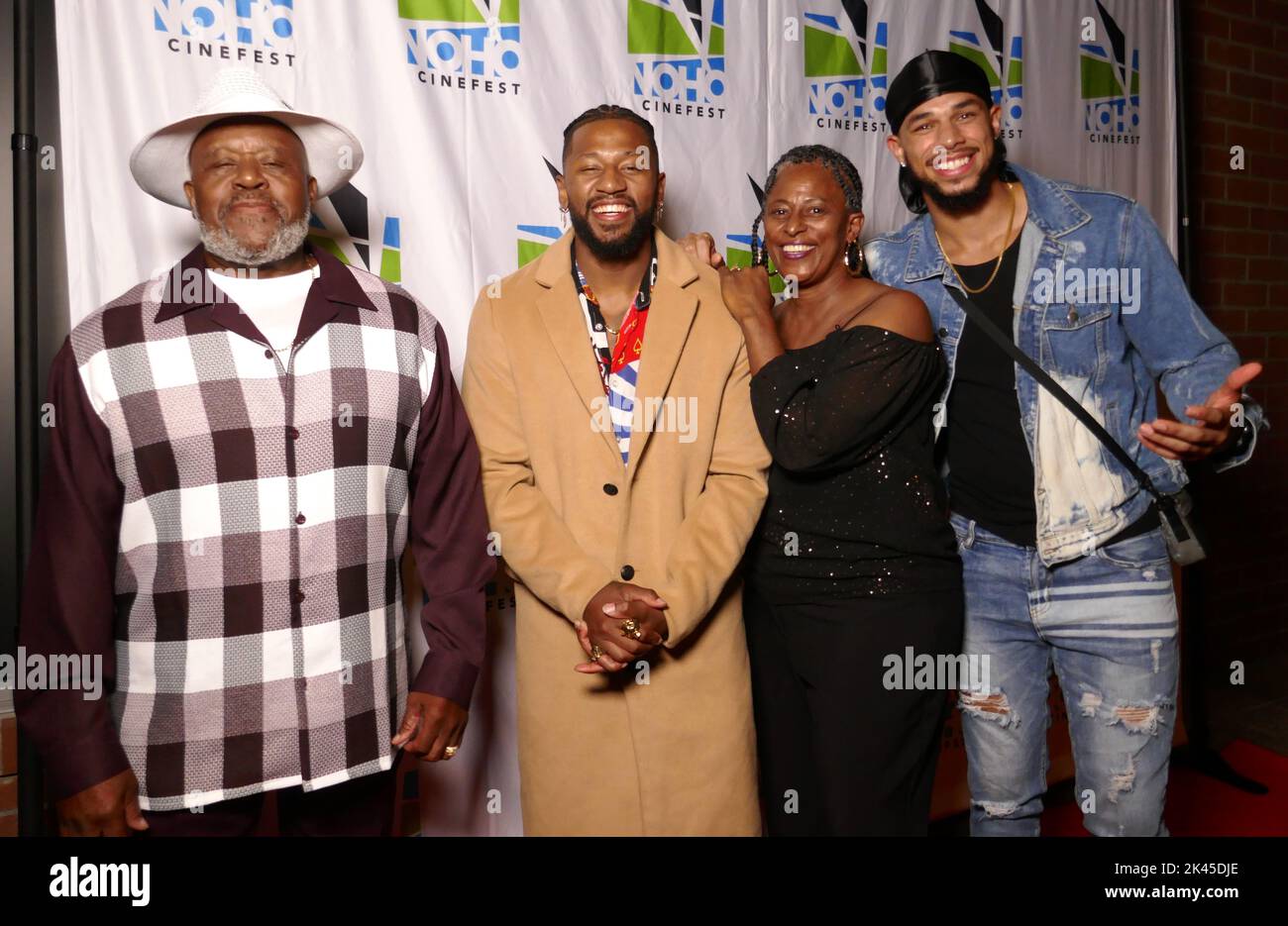 Glendale, California, USA 29th September 2022 (L-R) William Gilbert Jr ...